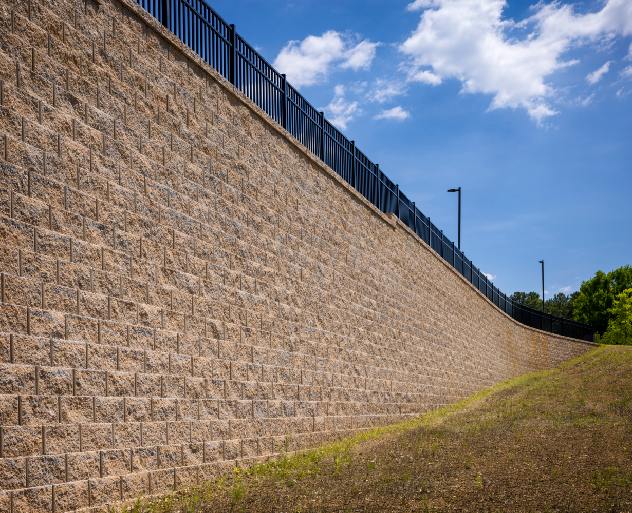 Parking Lot Retaining Wall | Belgard Commercial