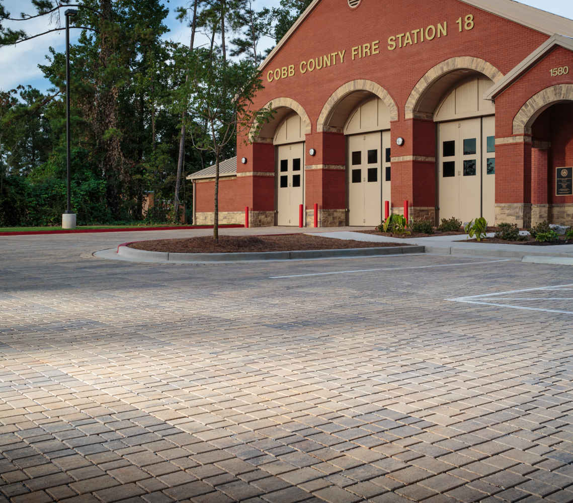 Cobb County Fire Station | Belgard Commercial